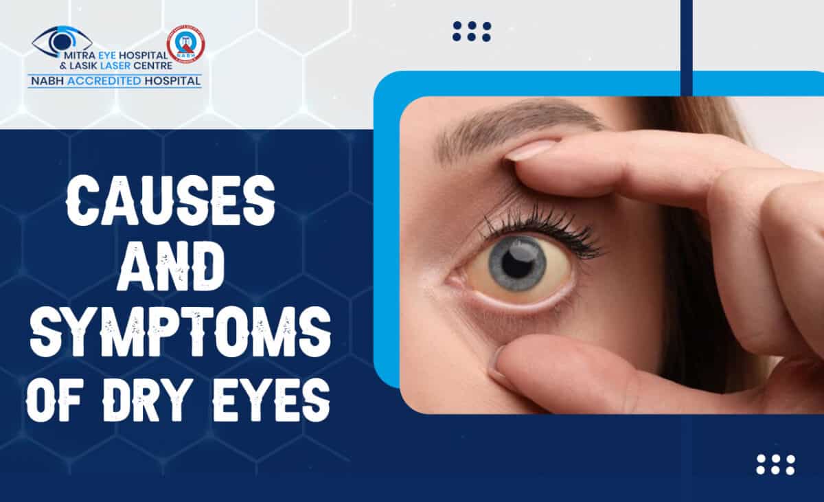 Define the issue of dry eyes.